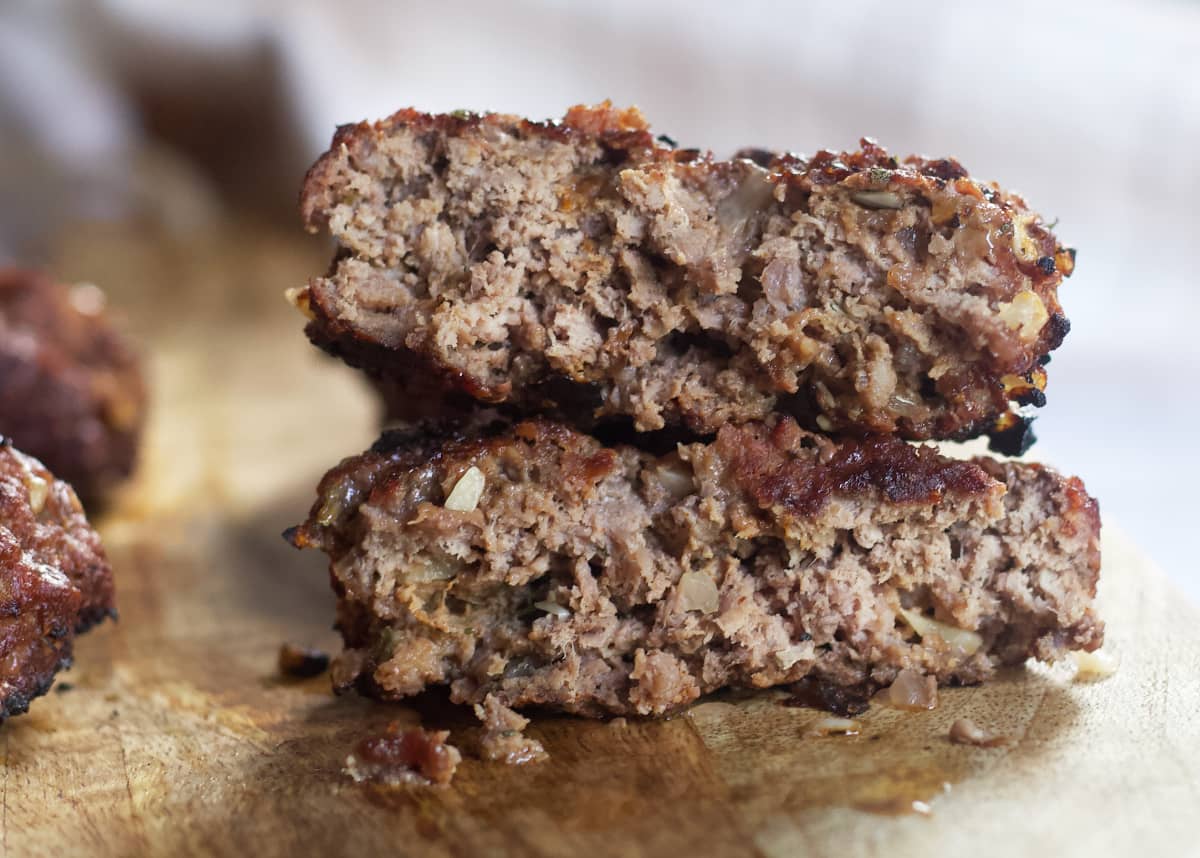Bison Burger Recipe — Don't Skip the Cookie