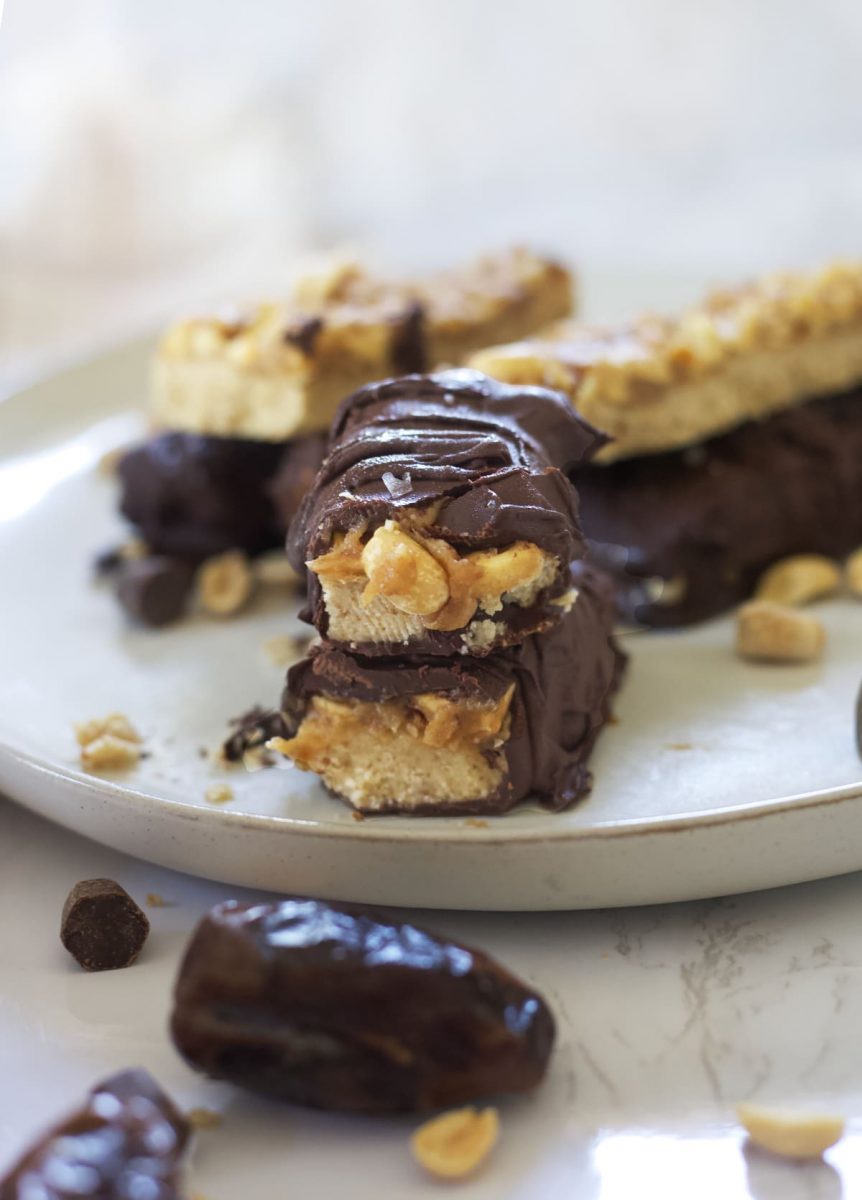Vegan, Gluten-Free, Raw Snickers Recipe — Don't Skip the Cookie